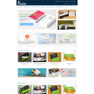 Template: Responsive Printing Company Template
